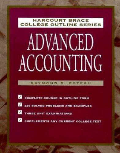 Harcourt Brace College Outline Ser.: College Outline : Advanced ...
