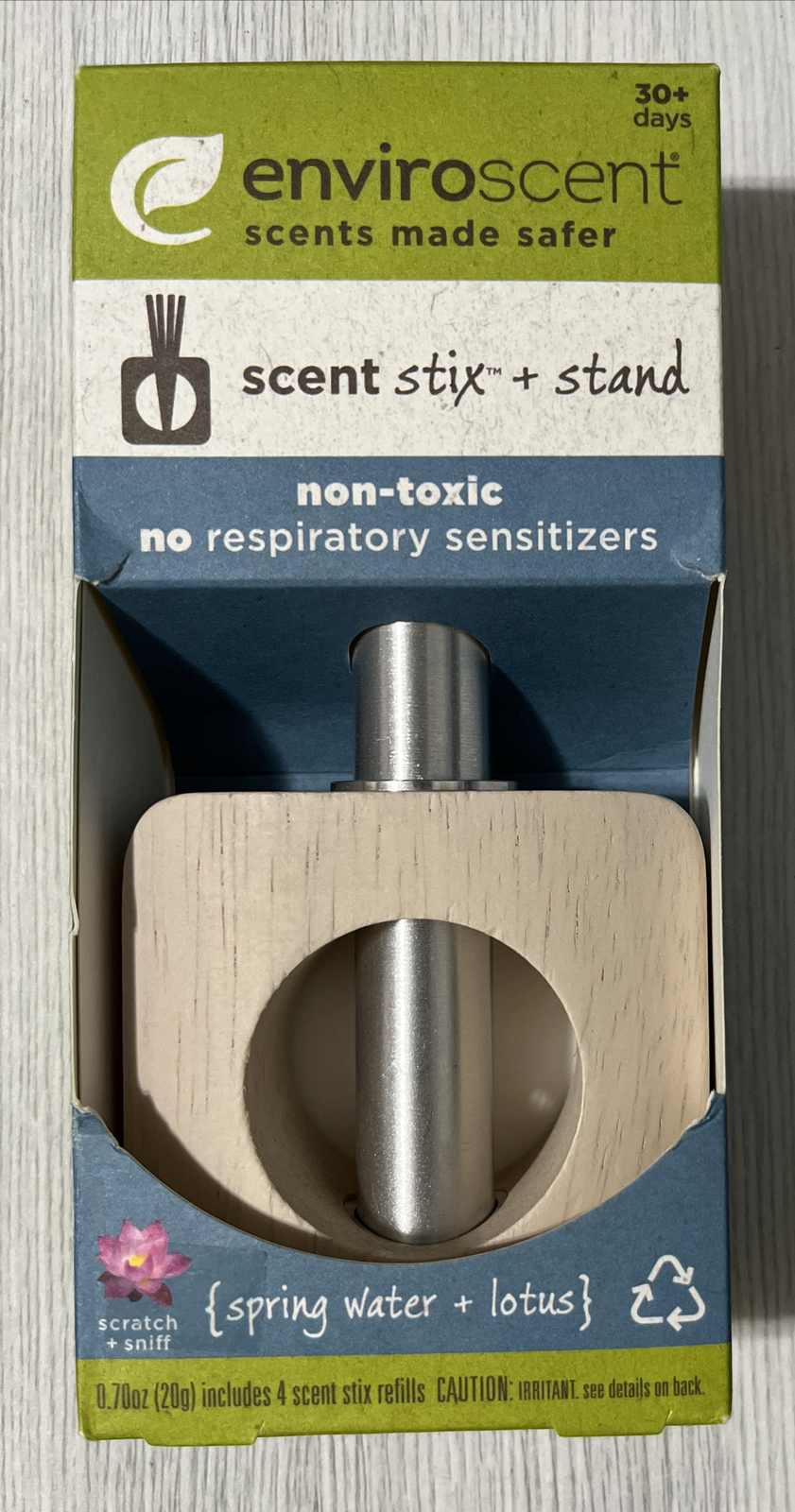 Enviroscent Scents Made Safer Scent Stix And Stand, Spring Water ...