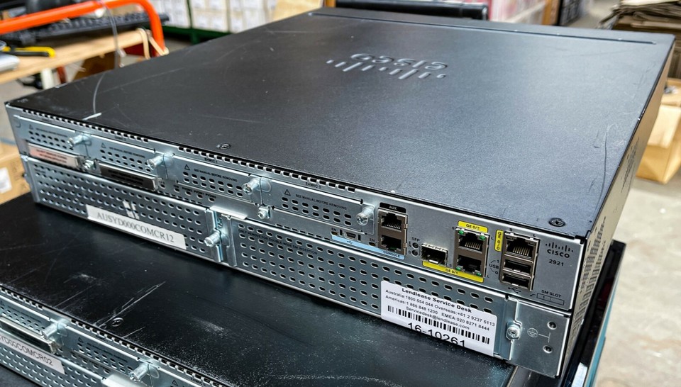 Cisco 2921 Integrated Services Router | CISCO2921/K9 V08 2900 Series | eBay
