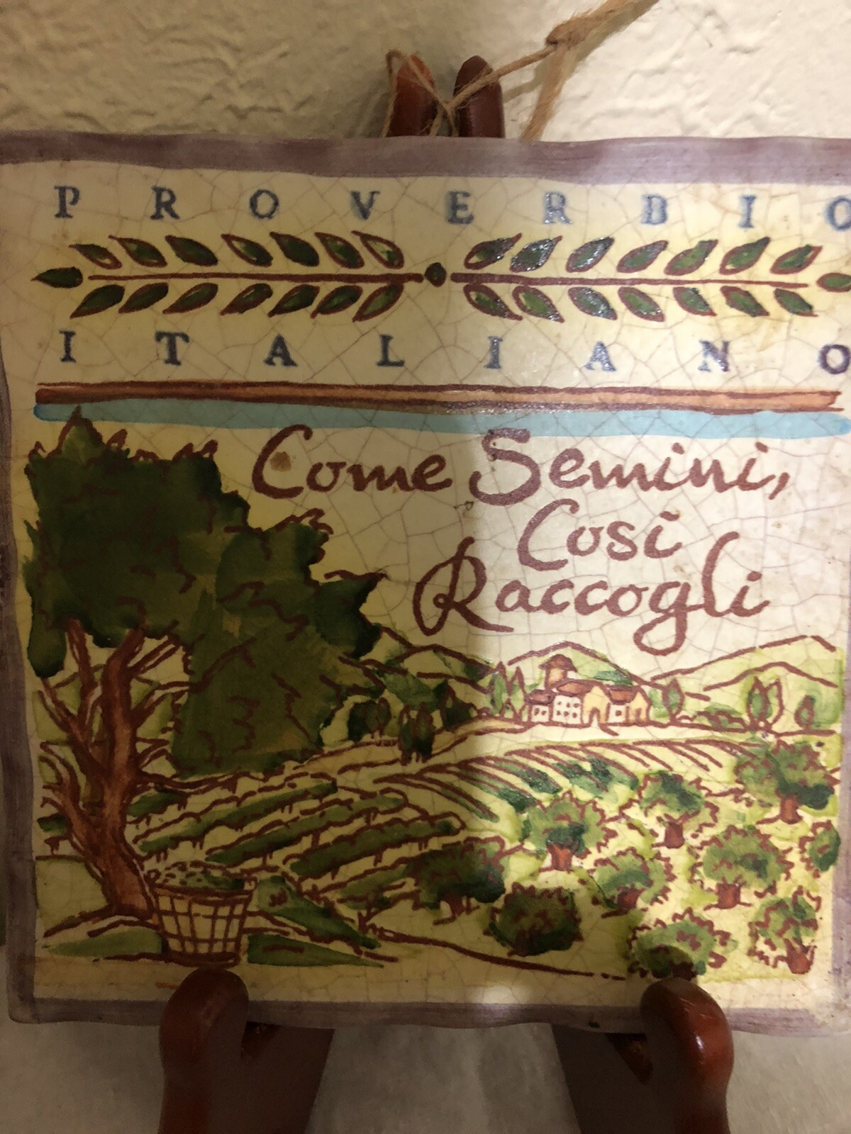 As You Sow, So Shall You Reap. Buon! The Cortopassi Family 2011 Tile | eBay