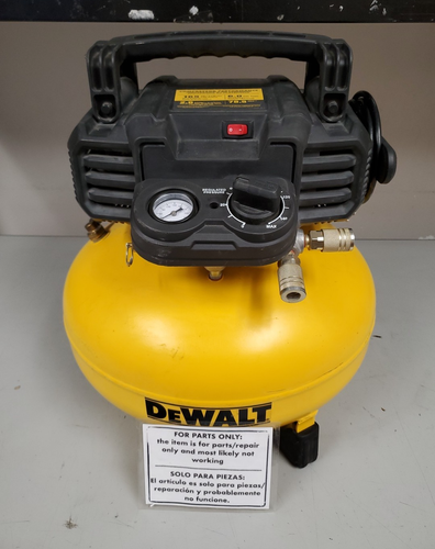 DeWALT (DWFP55126) 6 Gal. 165 PSI Pancake Air Compressor (FOR PARTS ...