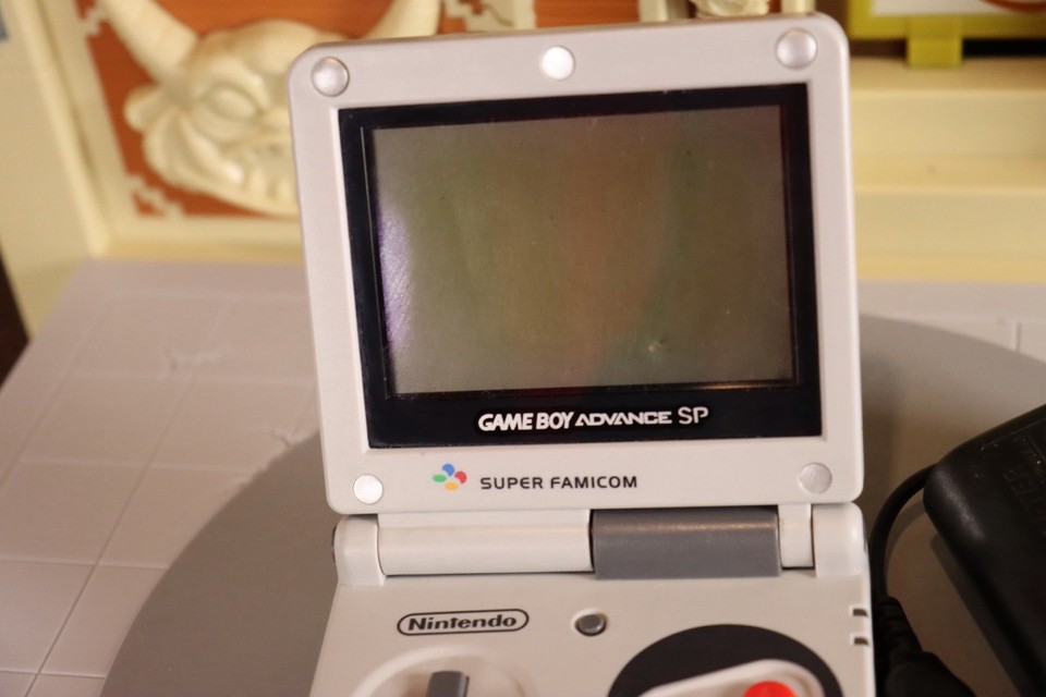 Nintendo Game Boy Advance SP Super Famicom Limited Edition + Game+💥New ...