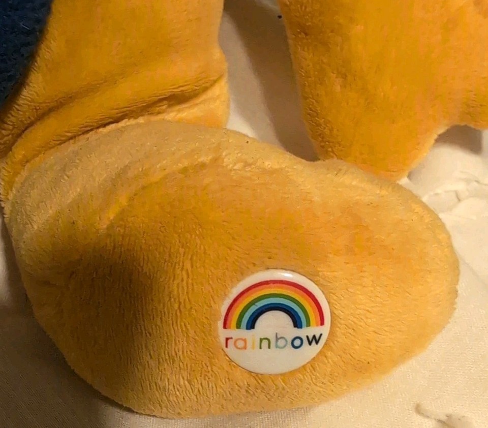 Rainbow Zippy Soft Toy Plush with Sailor Hat and Life Ring 13in Teddy ...