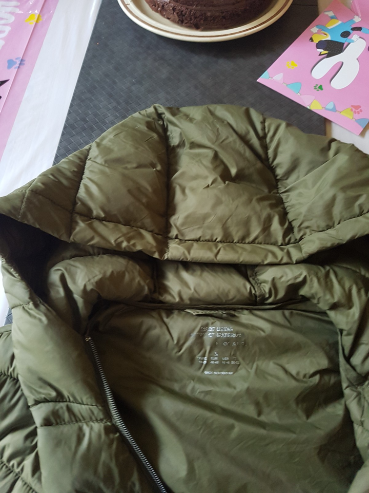 Ladies Green Long Quilted Coat size 18/20 from Primark | eBay UK
