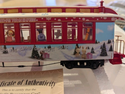 Rudolph the Red-Nosed reindeer Island Misfits Toy Train Car. Hawthorne ...