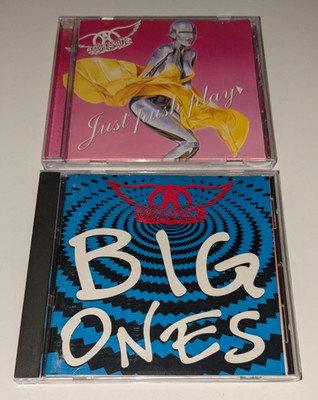 Aerosmith Big Ones (CD) 15 Greatest Hits & Just push play (CD) | eBay