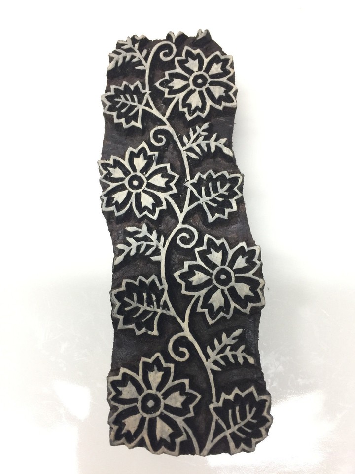 NEW LARGE BEAUTIFUL HAND CRAFTED CUSTOMIZED FLOWER DESIGN WOODEN BLOCK ...