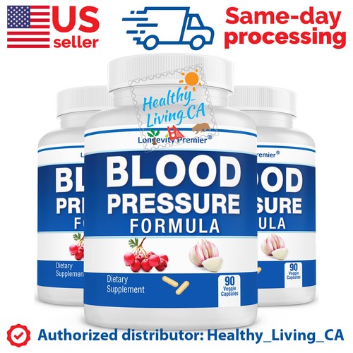 [Value bundle] Longevity Blood Pressure Formula 90 Capsules 3 bottles | eBay