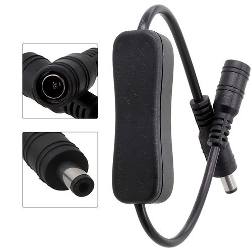 DC Inline Cable DC 12V Inline Rocker 6A On/Off Tools Replacement Parts ...