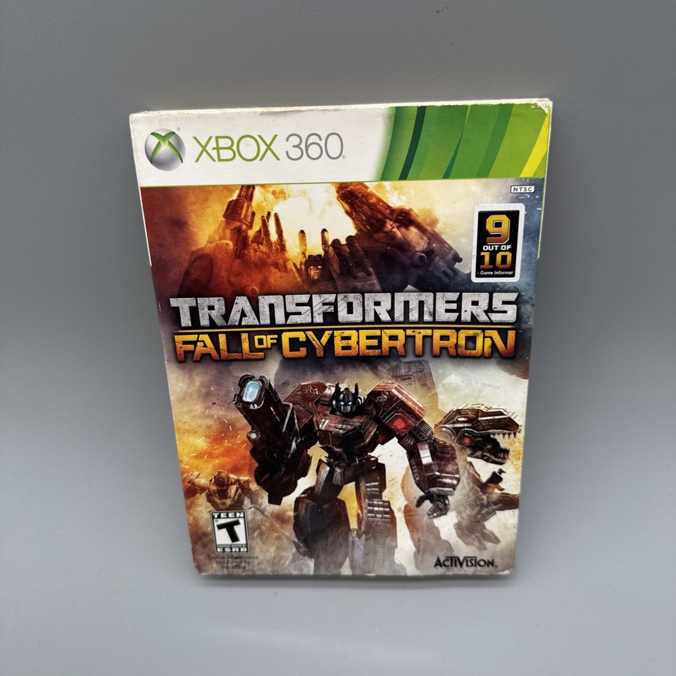 Transformers: Fall of Cybertron (Microsoft Xbox 360, 2012) CIB Mint Disc | eBay