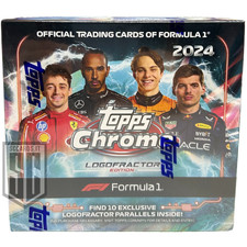2024 Topps Chrome LogoFractor Formula 1 Checklist, F1 Set Info