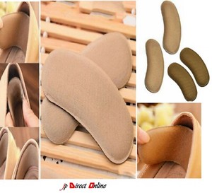 10 Pairs Extra Sticky Fabric Shoe Heel Grips Inserts Insoles Pads ...