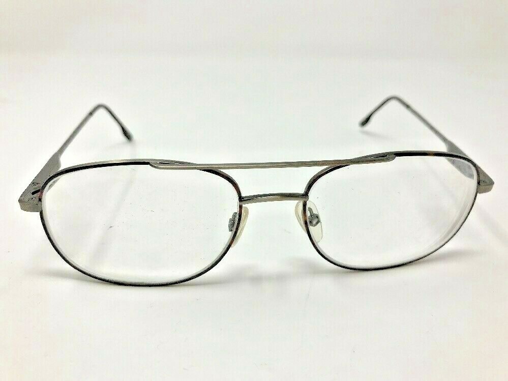 Kirkland Signature Arturo Eyeglasses 58-19-145 Italy Silver Flex Frame ...