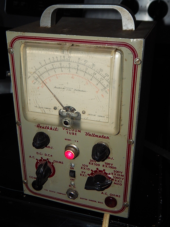 Heathkit Heath Kit Model V4 V 4 vacuum tube voltmeter multimeter | eBay