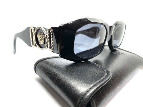 RARE Gianni Versace Mod.414/B Col.N52 Black Silver Vintage Sunglasses ...