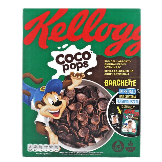 Kellogg's Müslischale Frühstück Coco Pops Papier-Boote Schoko Vegan ...
