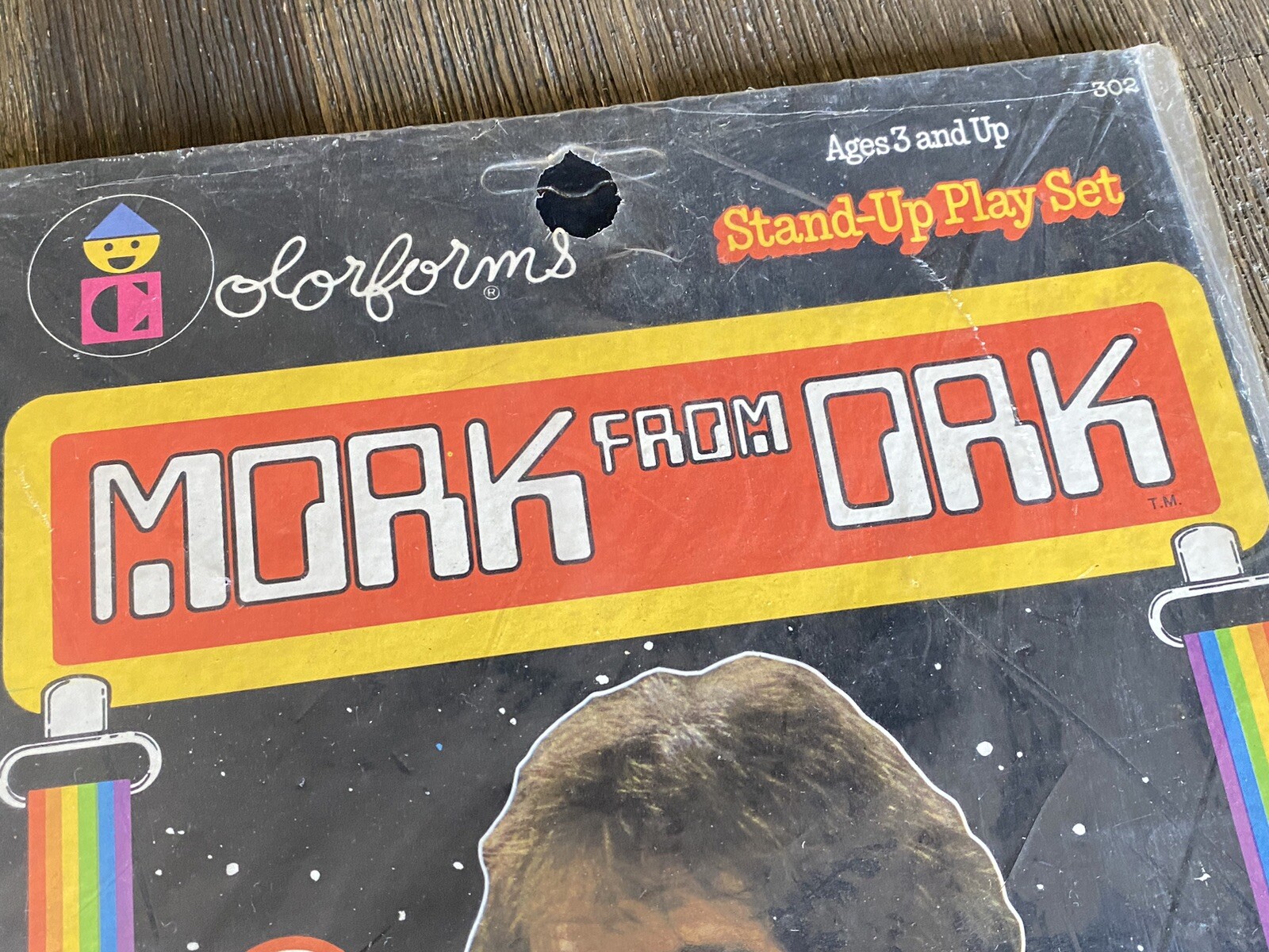 1979 Mork from Ork Colorforms Play Set Rare Mork & Mindy Robin Williams Dress Up | eBay