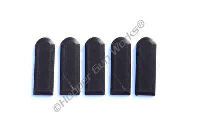 HGW 1911 Composite Magazine Base Pad 1/8" Thin Glue On Style - 5 Pack ...