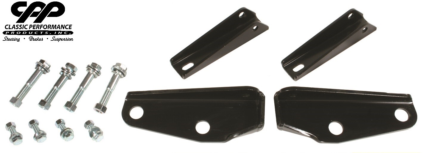 1963-1972 Chevy C10 GMC Pickup Truck Rear Shock Relocation For Lowered ...