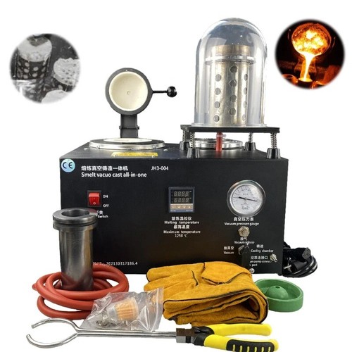 Vacuum and Melting Machine Display High Temperature Refining Metal ...