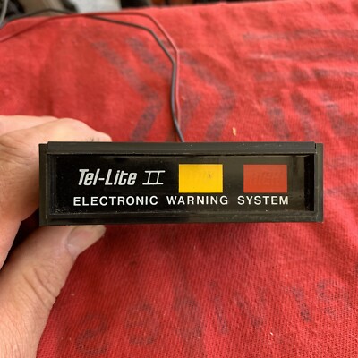Tel-Lite II Electronic Warning System INDICATOR PANEL Tellite | eBay