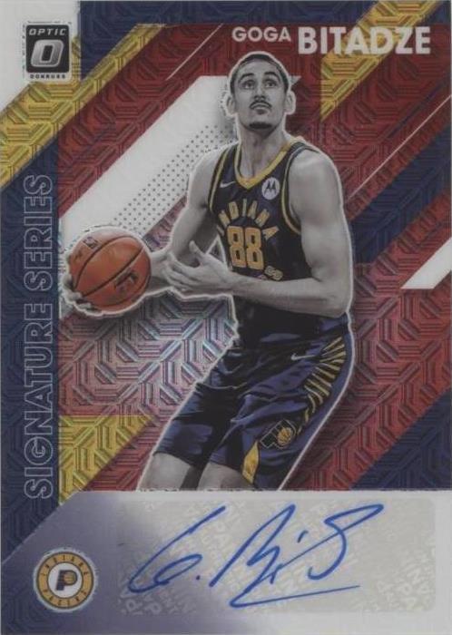 2019-20 Panini Donruss Optic - Signature Series Goga Bitadze #SS-GGB ...