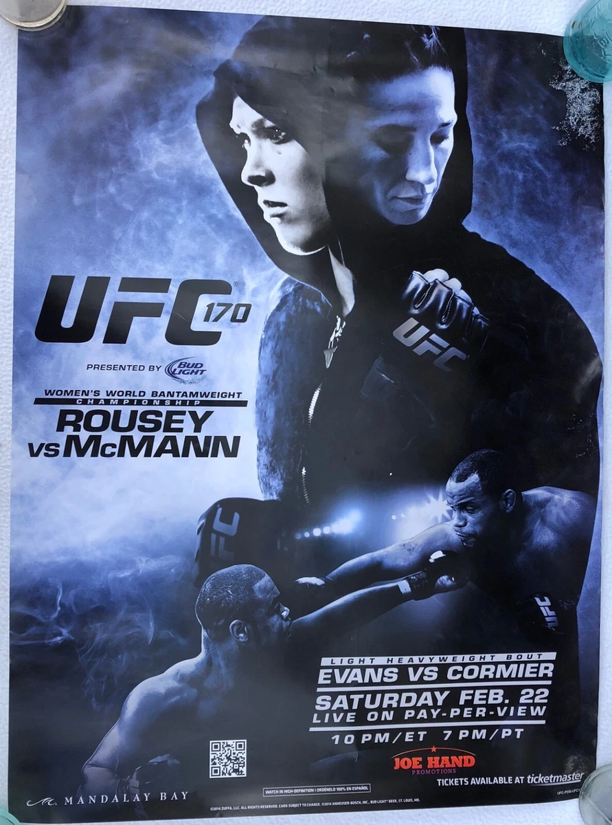 Ufc 170 Poster