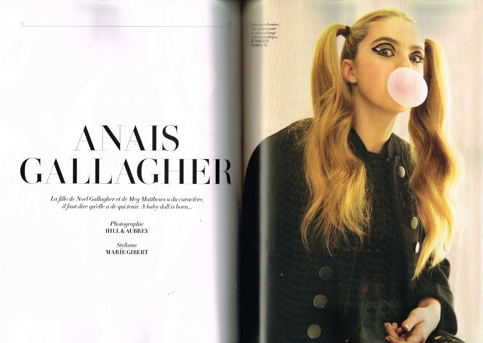 L'OFFICIEL 3/2016 ANGELINA WORETH Lottie Moss ANAIS GALLAGHER Justin ...