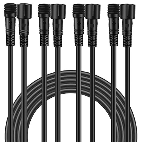 4pcs 12 Ft 4prong Universal Chasing Rgb Wheel Rim Lights Extension Wire Cable Co | eBay