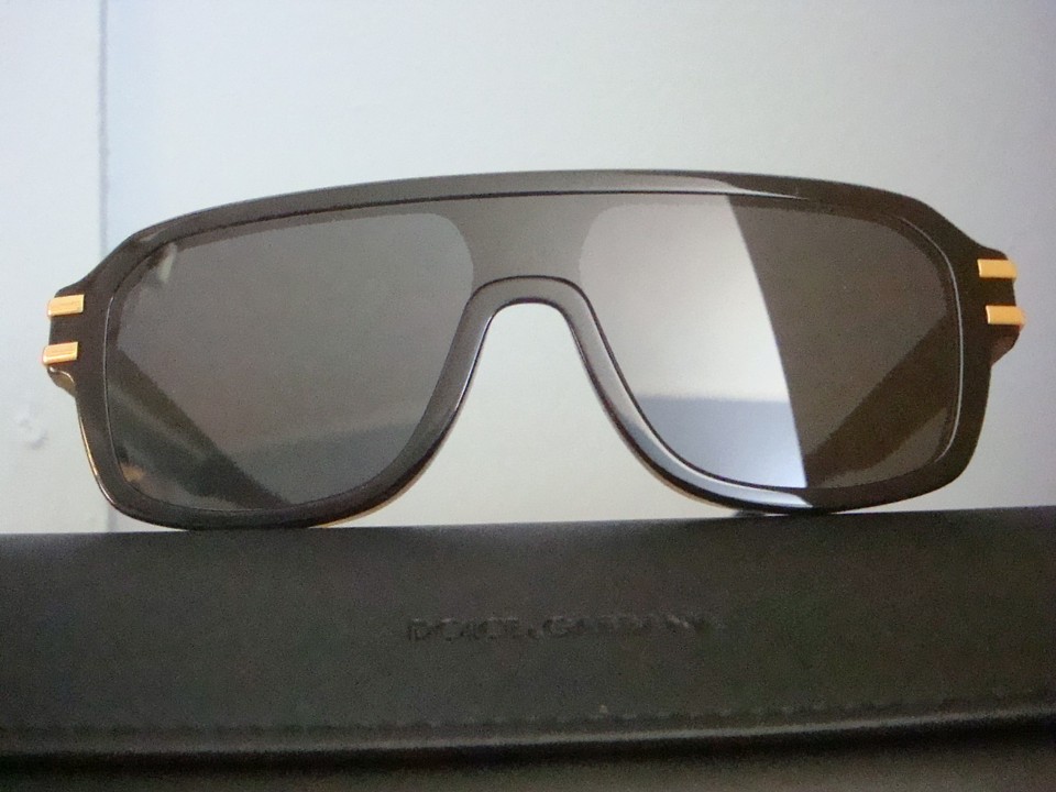 DOLCE & GABBANA SUNGLASSES MODEL : DG4507 BLACK WITH DARK GREY | eBay