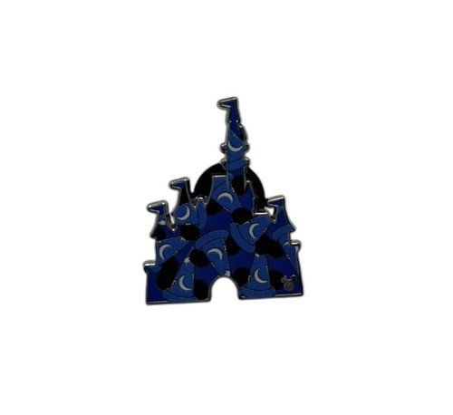 2025 WDW Hidden Disney Hidden Mickey Castle Mystery Pin Blue Sorcerer ...