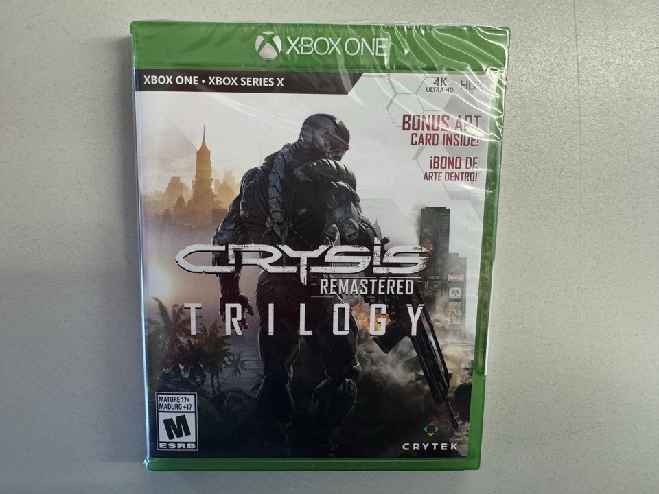 Crysis Remastered Trilogy (Xbox One, 2021) BRAND NEW FACTORY SEALED ...