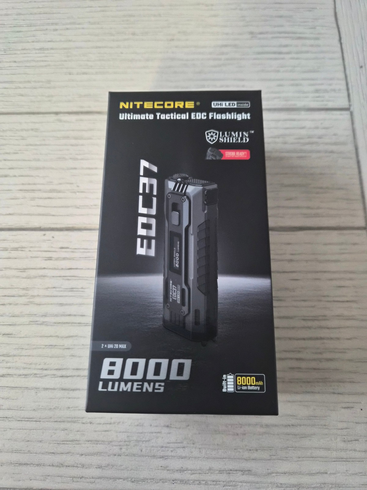 Nitecore EDC37 8,000 Lumens Ultra Slim High Performance Flashlight | eBay