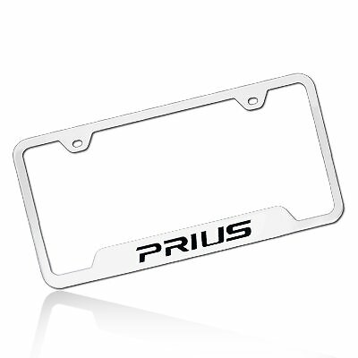 Toyota Prius Polished Steel License Plate Frame | eBay