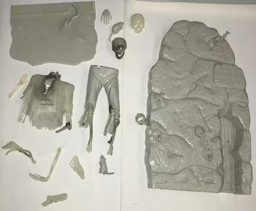 Vintage 1966 Aurora Forgotten Prisoner Plastic Model Kit | eBay