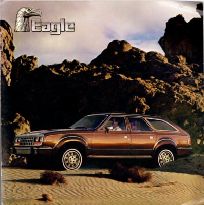 BIG 1985 Jeep EAGLE Brochure/Catalog with Spec's: Sport Wagon,Limited ...