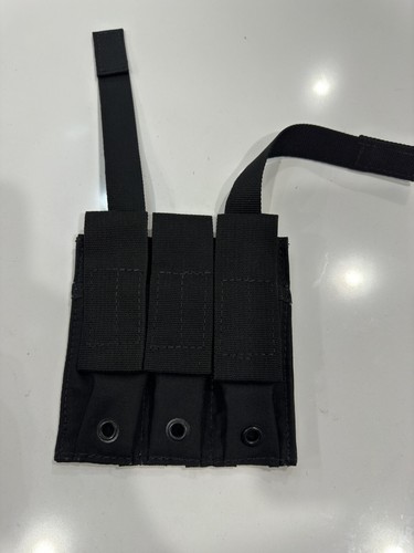 First Spear Triple Pistol Magazine Pocket Pouch Black 6/9 MOLLE | eBay