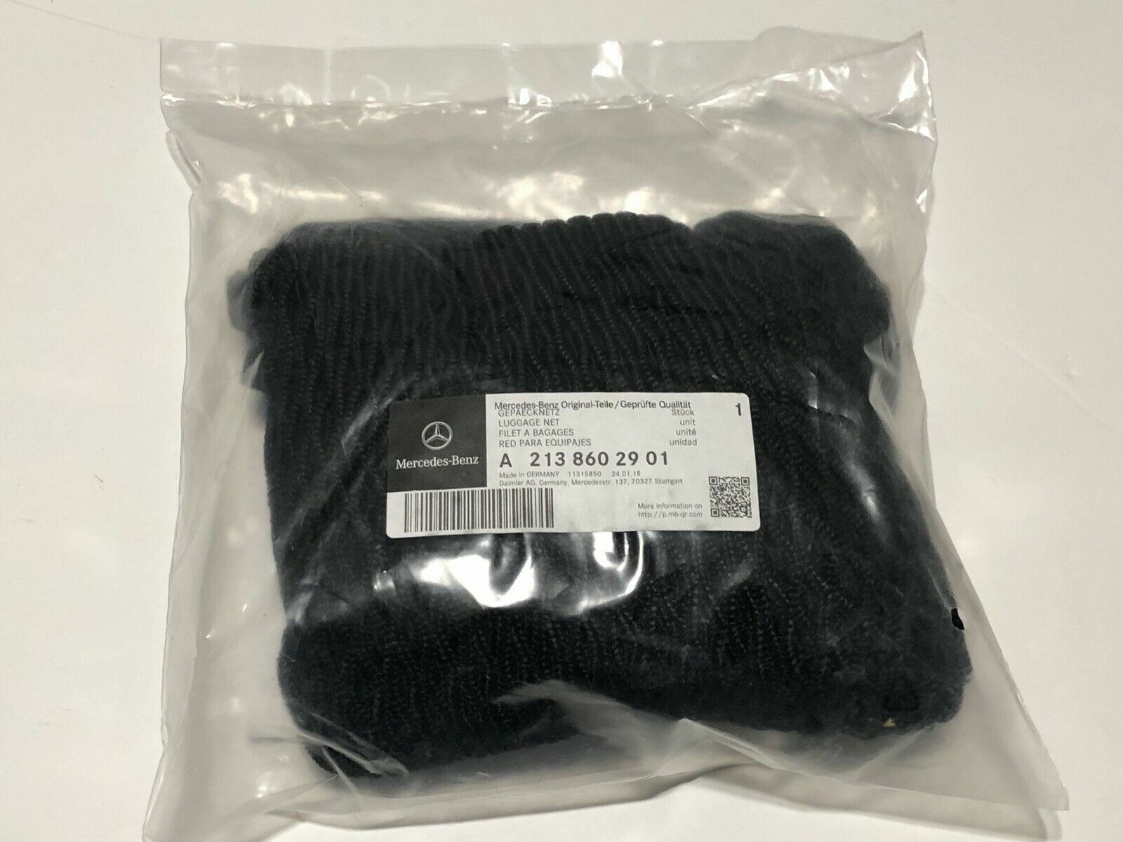 New OEM Mercedes Benz Genuine New Luggage Trunk Cargo Net A2138602901 ...