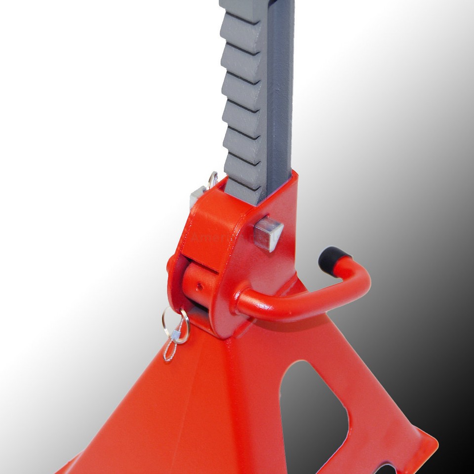 2 Pack 3T & 6T Jack Stand Adjustable Height Shop Repair Tools Car Truck ...
