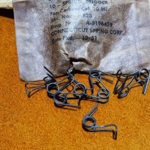 M1 Carbine Trigger Spring USGI NOS | eBay