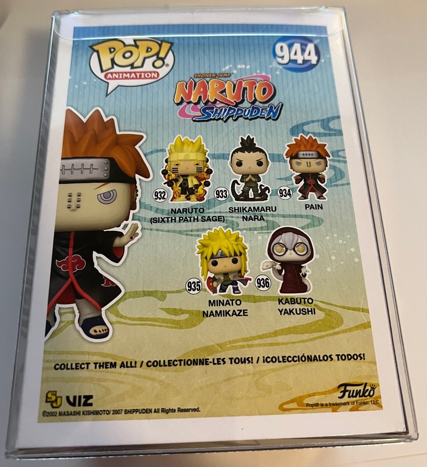 Funko POP! #944 Naruto Shippuden Pain (Almighty Push) Chalice ...