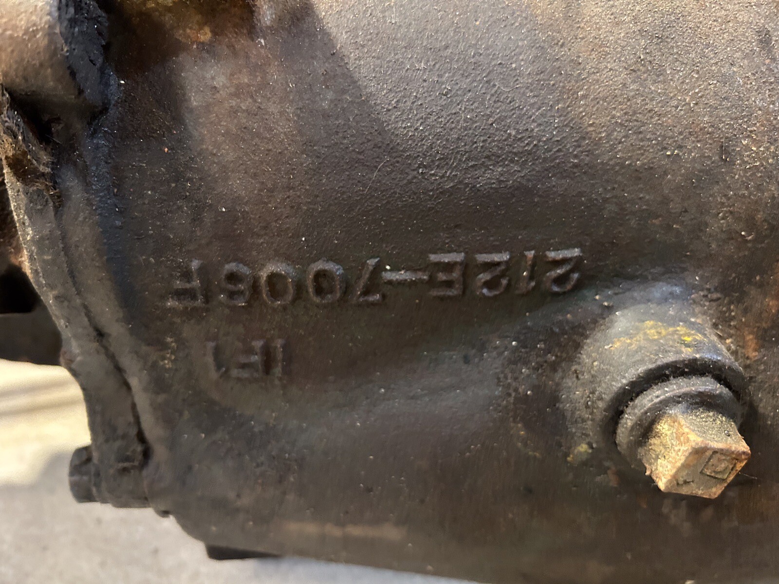 1955-1957 Ford Thunderbird 3 Speed Manual Transmission with Bell ...