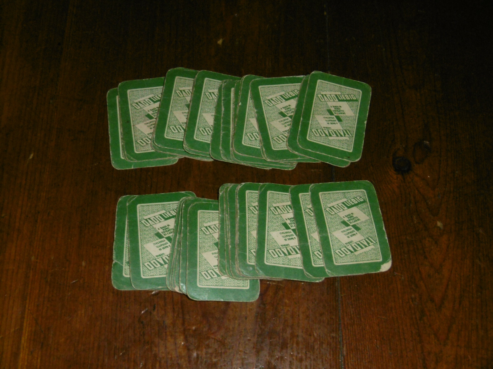 MAZZO DI CARTE DADO LIEBIG ITALDADO NON COMPLETO PRESENTI 41 PEZZI | eBay