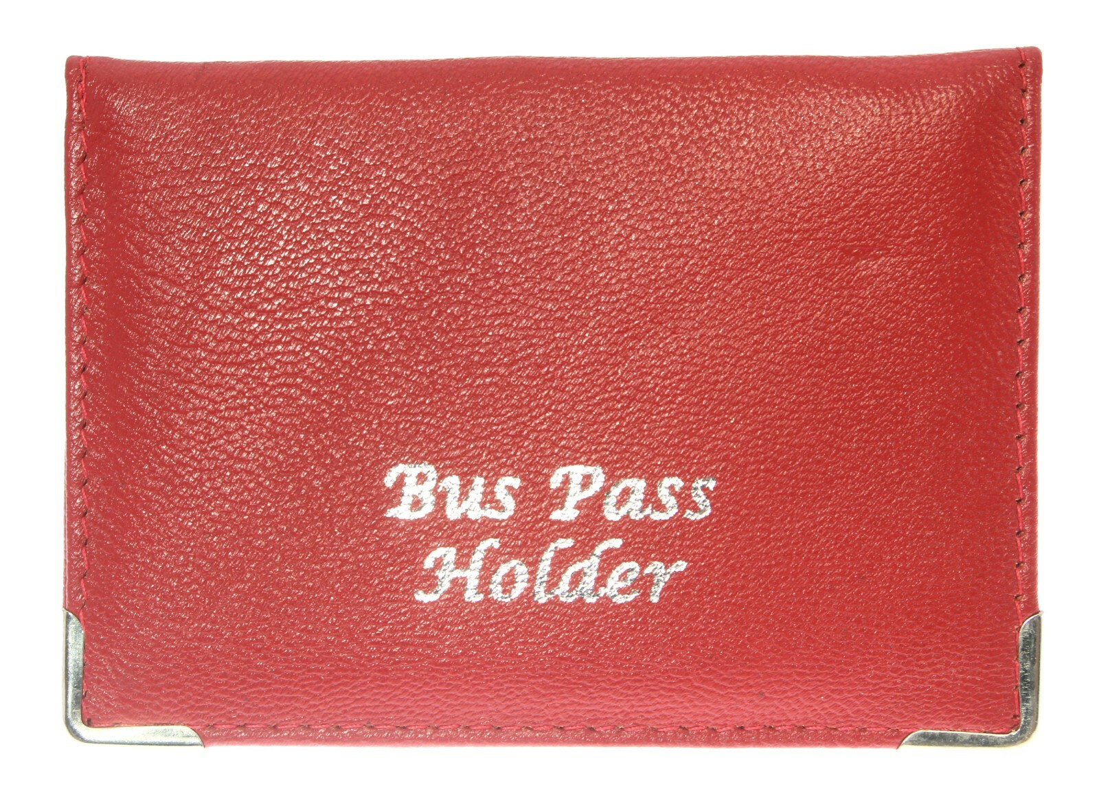 Soft Real Leather Bus Pass Travel Card Credit ID Oyster Holder Coin ...