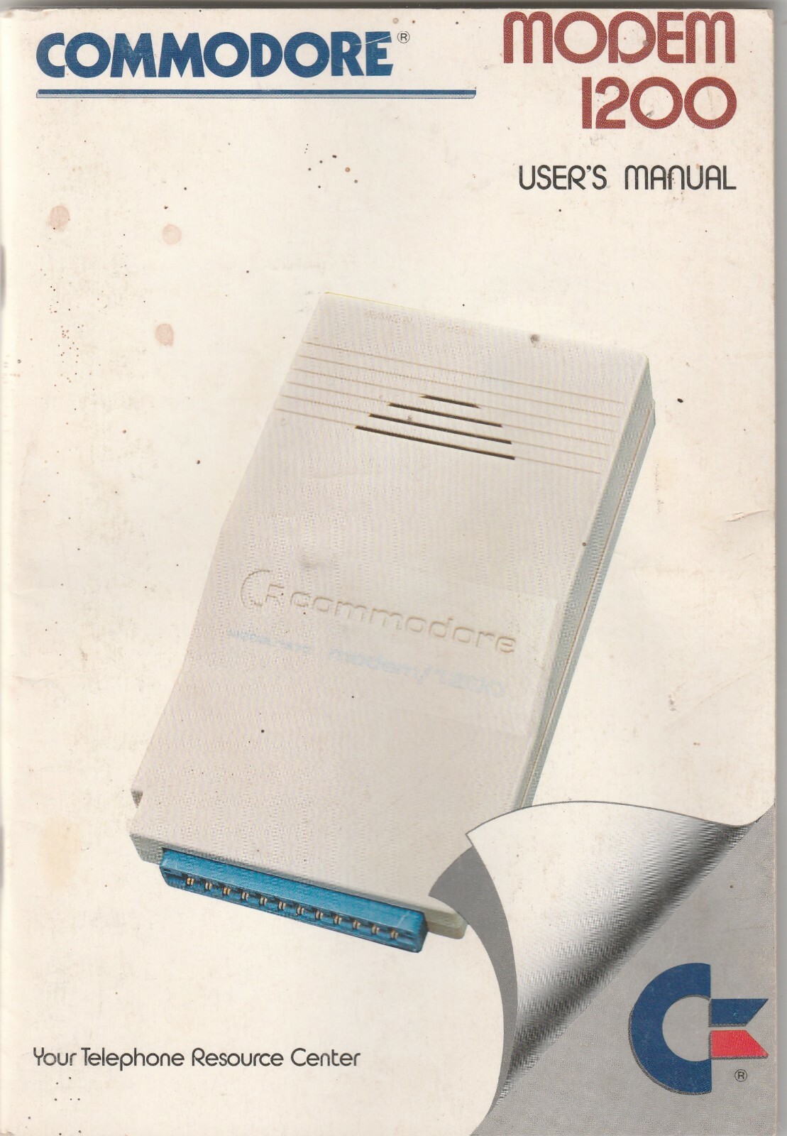 Commodore 64/128 1200 Modem User's Manual 1985 80 Pages USED | eBay
