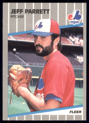 1989 Fleer #389 Jeff Parrett Glossy | eBay