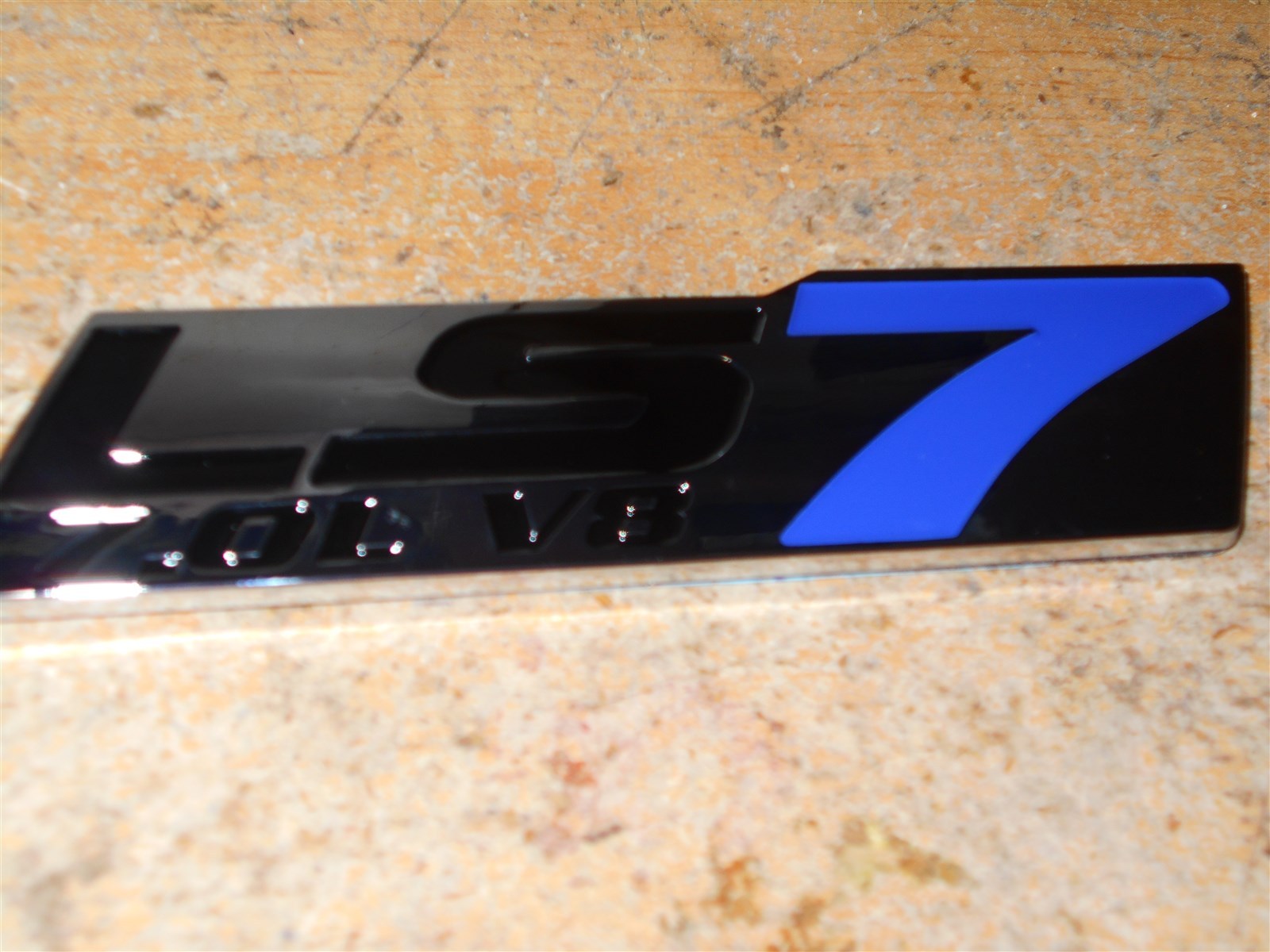 CHEVROLET CORVETTE LS7 7.0L 7.0 427 V8 FENDER TRUNK EMBLEM BADGE NEW ...