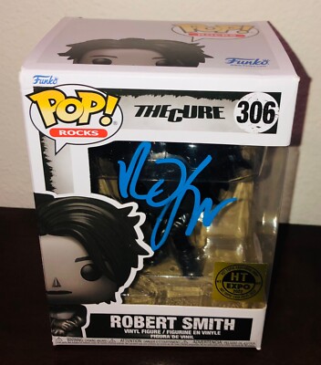 Robert Smith The Cure Disintegration #306 Signed Hot Topic Funko Pop ...