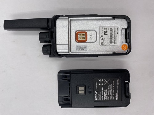 LOT OF 6 RETEVIS RT68 UHF WALKIE TALKIES VOX TWO WAY RADIOS WITH ...