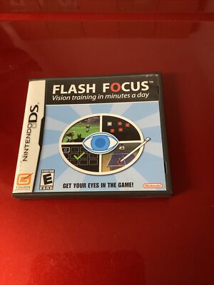 Flash Focus: Vision Training in Minutes a Day (Nintendo DS, 2007 ...